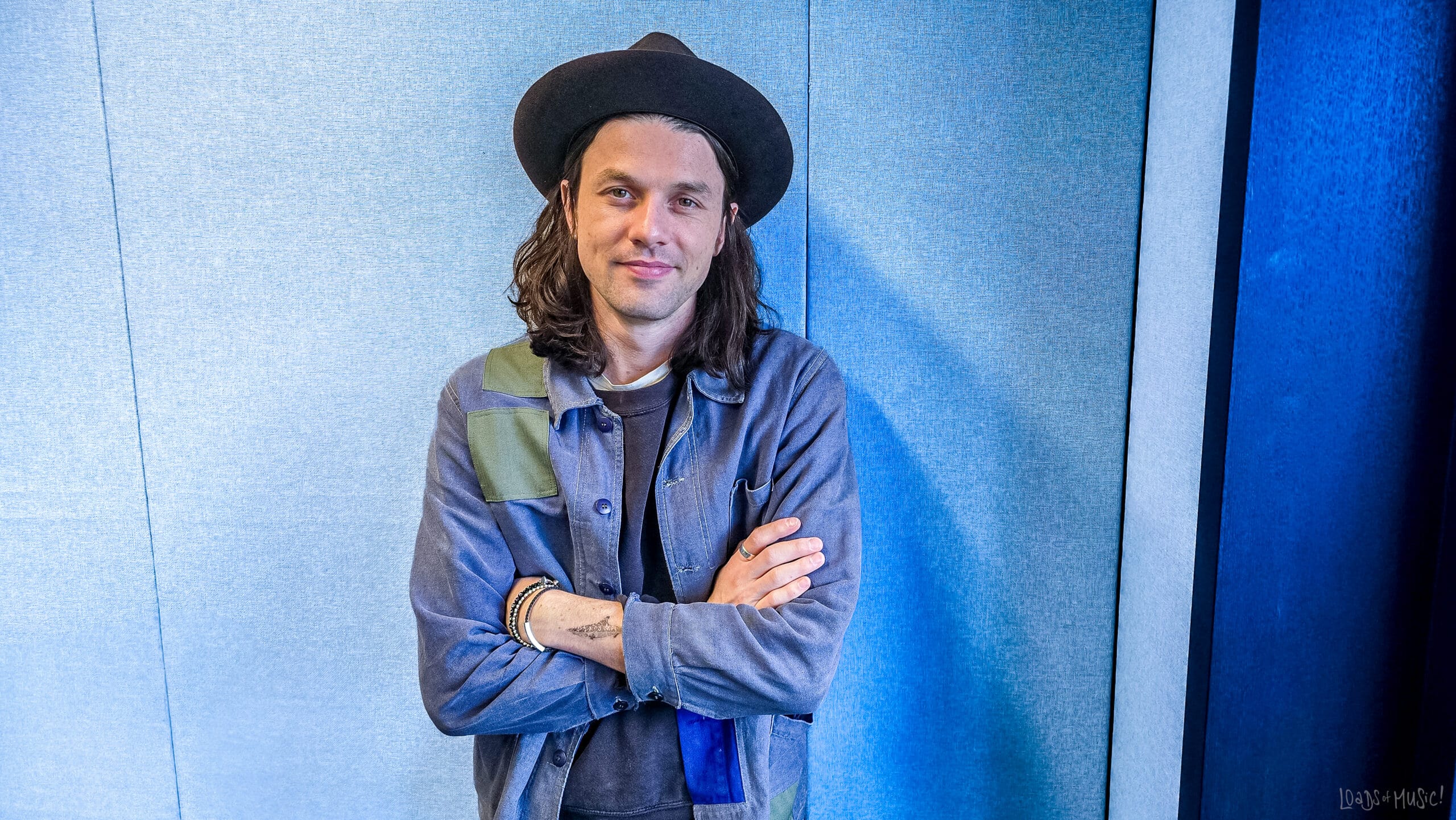 Interview with James Bay in Zurich